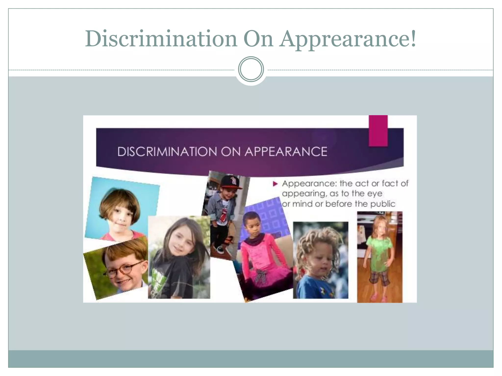 Discrimination PPT | PPTX