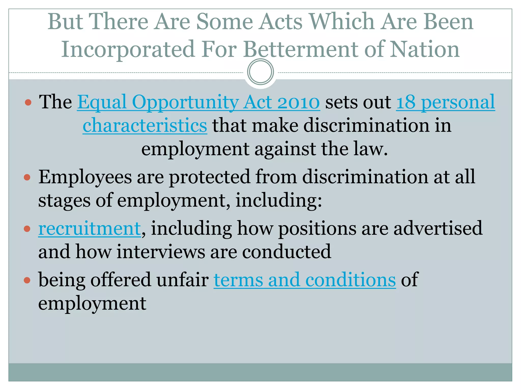 Discrimination PPT | PPTX