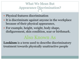 Discrimination PPT | PPTX