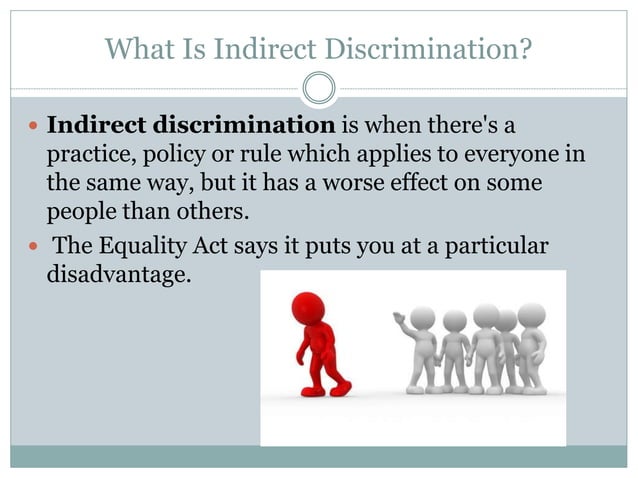 Discrimination PPT | PPTX