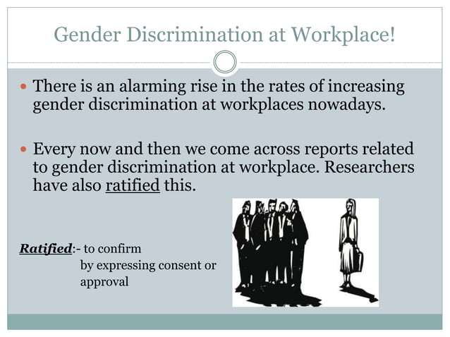 Discrimination PPT | PPTX