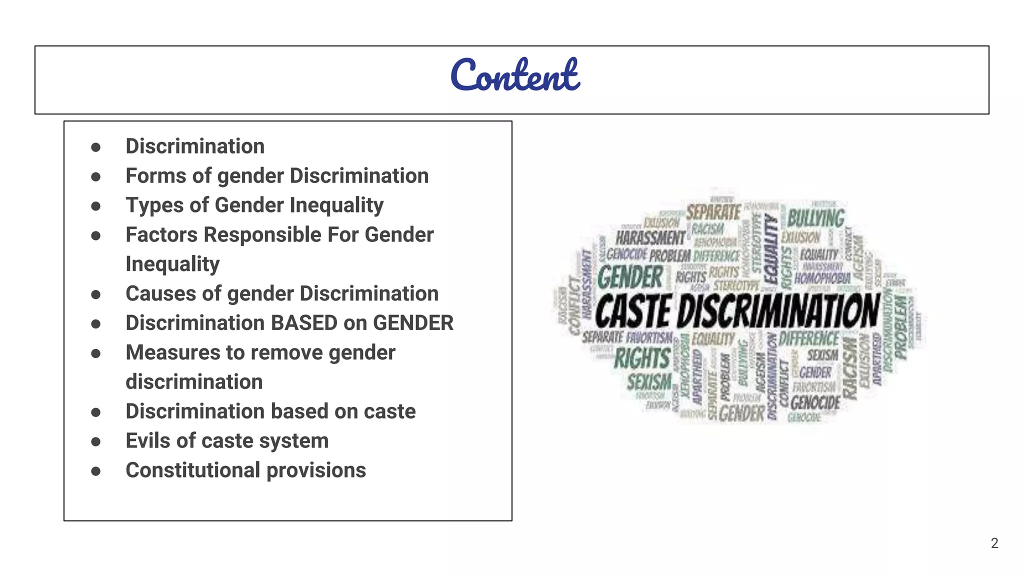 DISCRIMINATION BASED ON GENDER AND CASTE.pptx