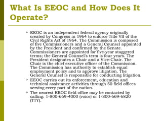 Discrimination in employment | PPT