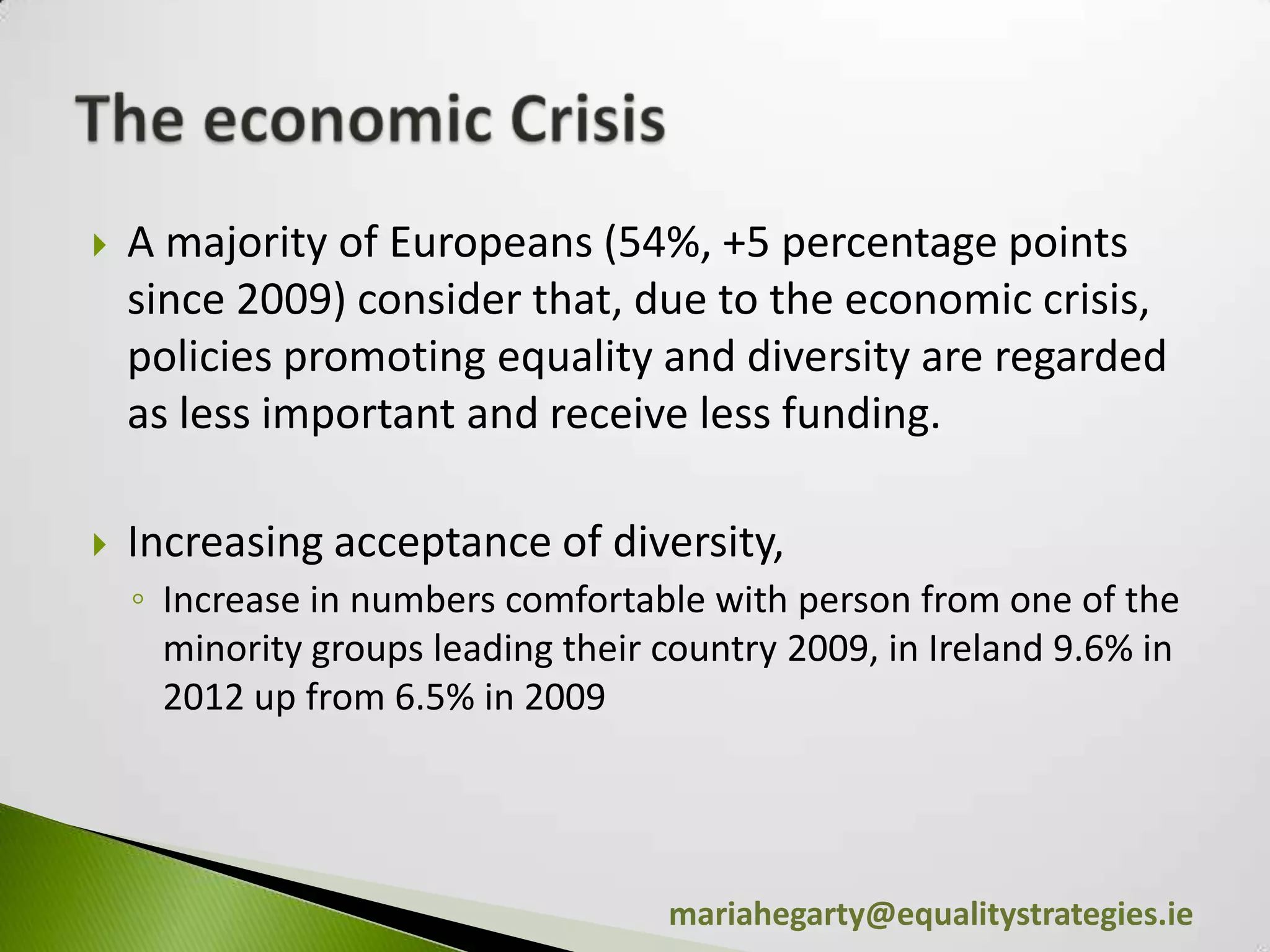 Discrimination in Europe 2012 | PPT