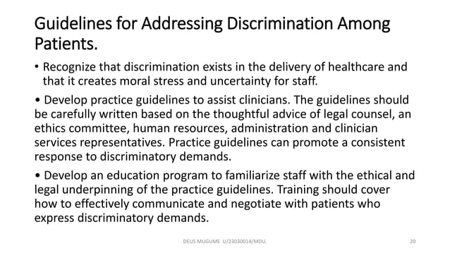 Discrimination in Healthcare.pptx