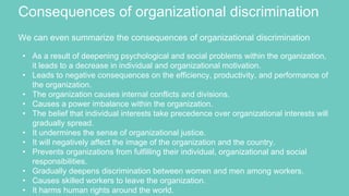 Discrimination in the workplace | PPTX
