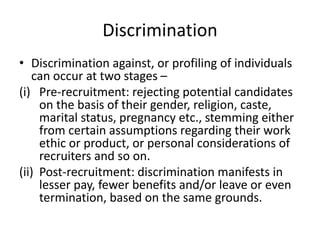 Reverse Discrimination Examples