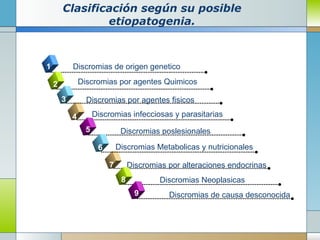 Discromias | PPT