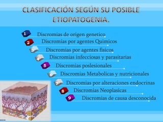 Discromias | PPTX