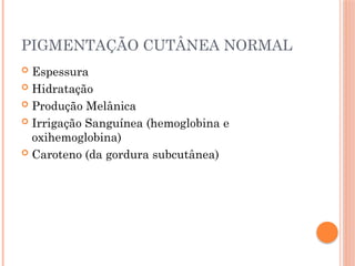 aula sobre discromias da pele e principios ativos ...