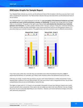 DISC Assesment (questions and the results) | PDF