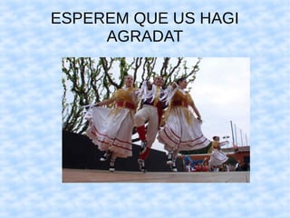 Discurs ball de gitanes- CB1 | PPT