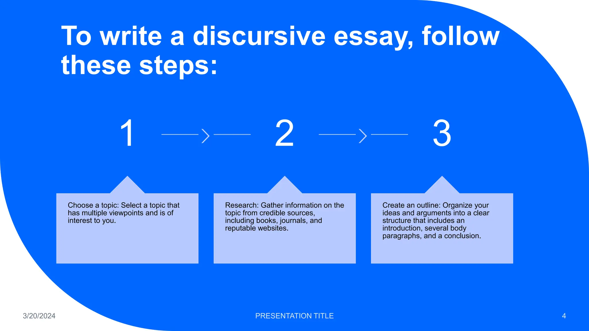 Discursive Essays in English Language ppt | PPTX