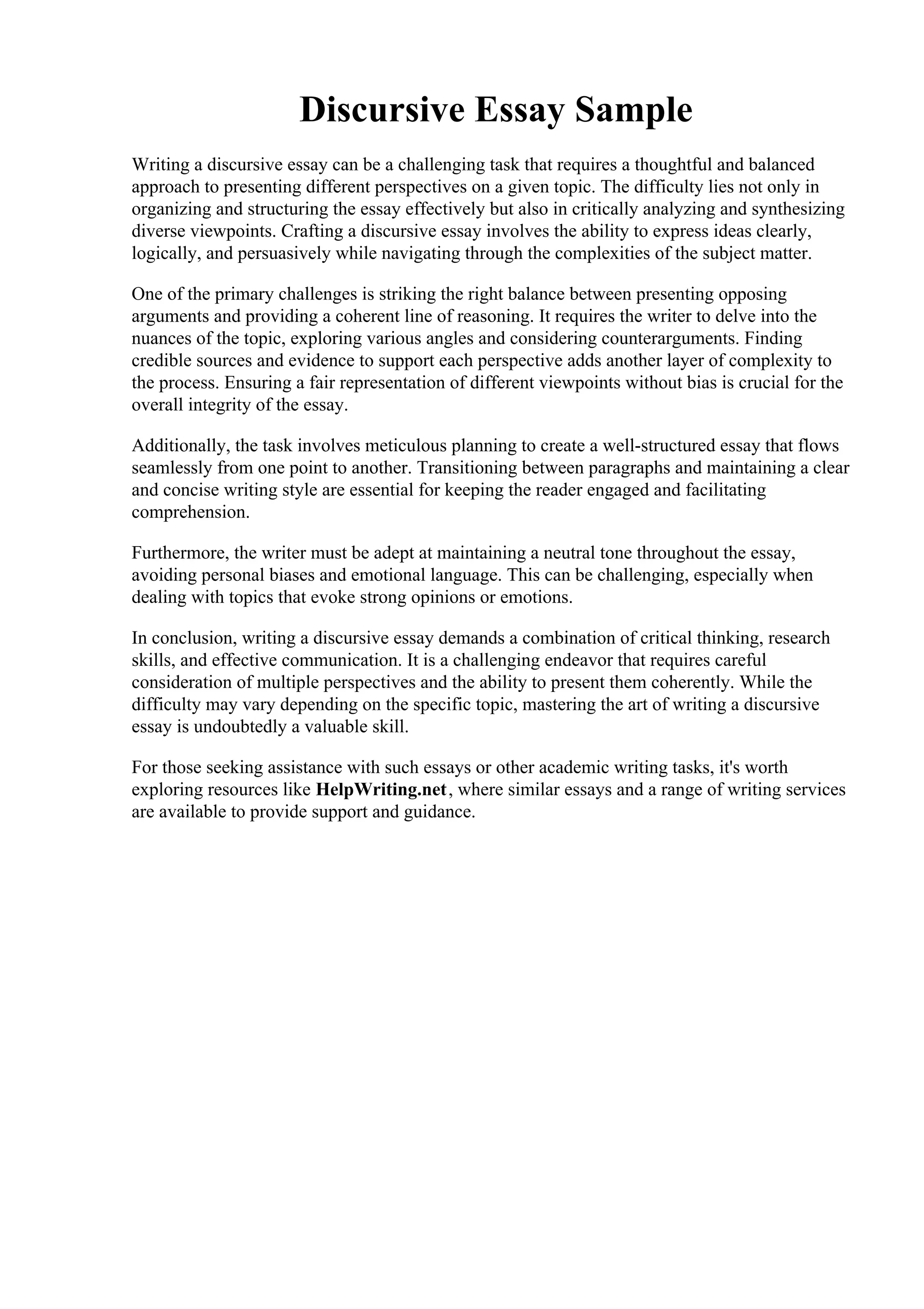 Discursive Essay Sample.pdf