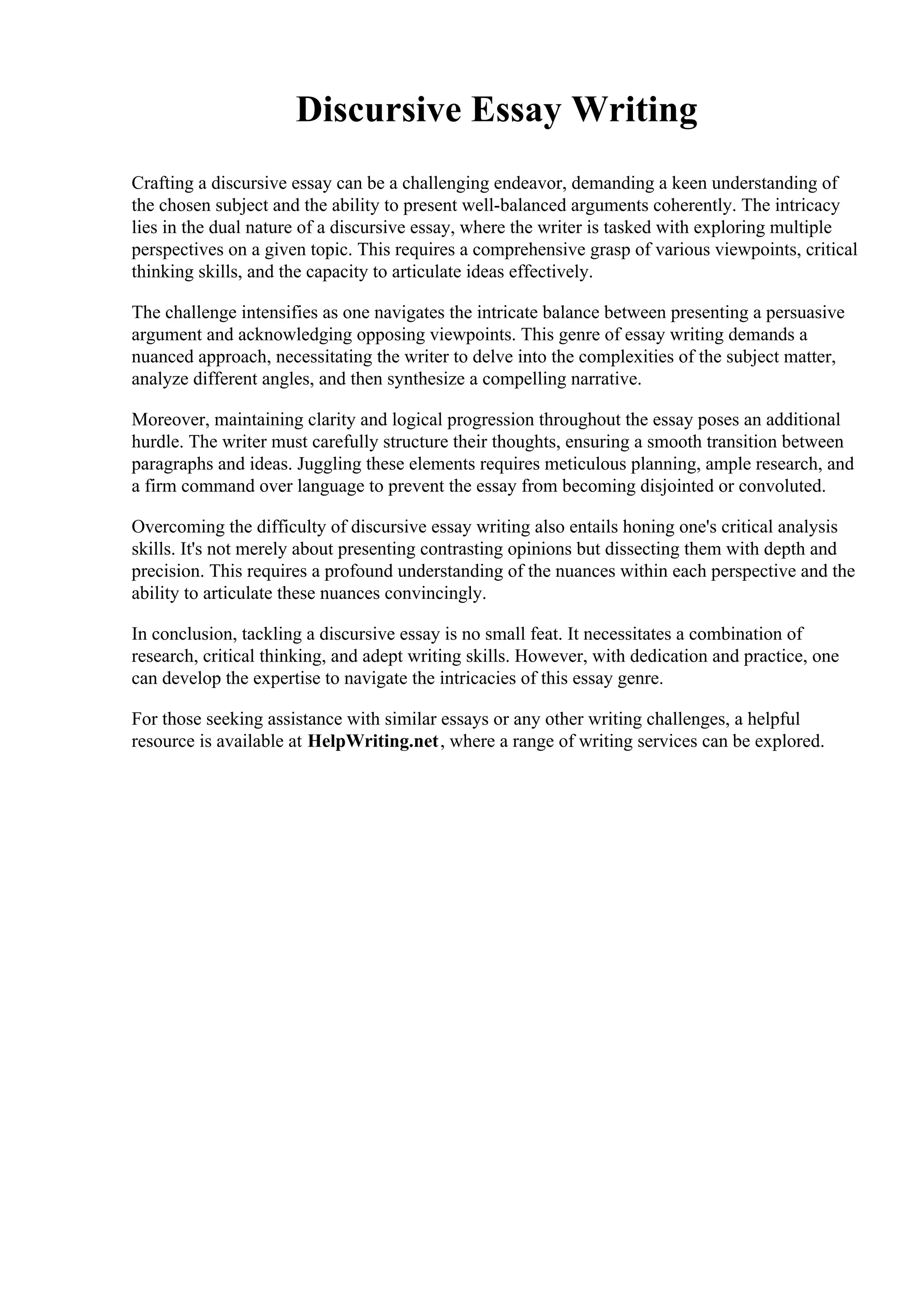 Discursive Essay Writing.pdf Discursive Essay Writing.pdf