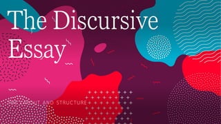 Discursive and argumentative essay writing | PDF