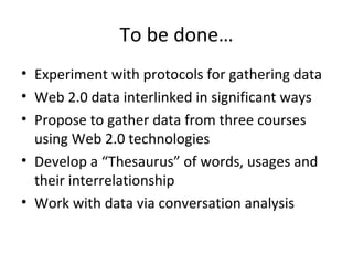 Discursive Psychology And Social Technology | PPT