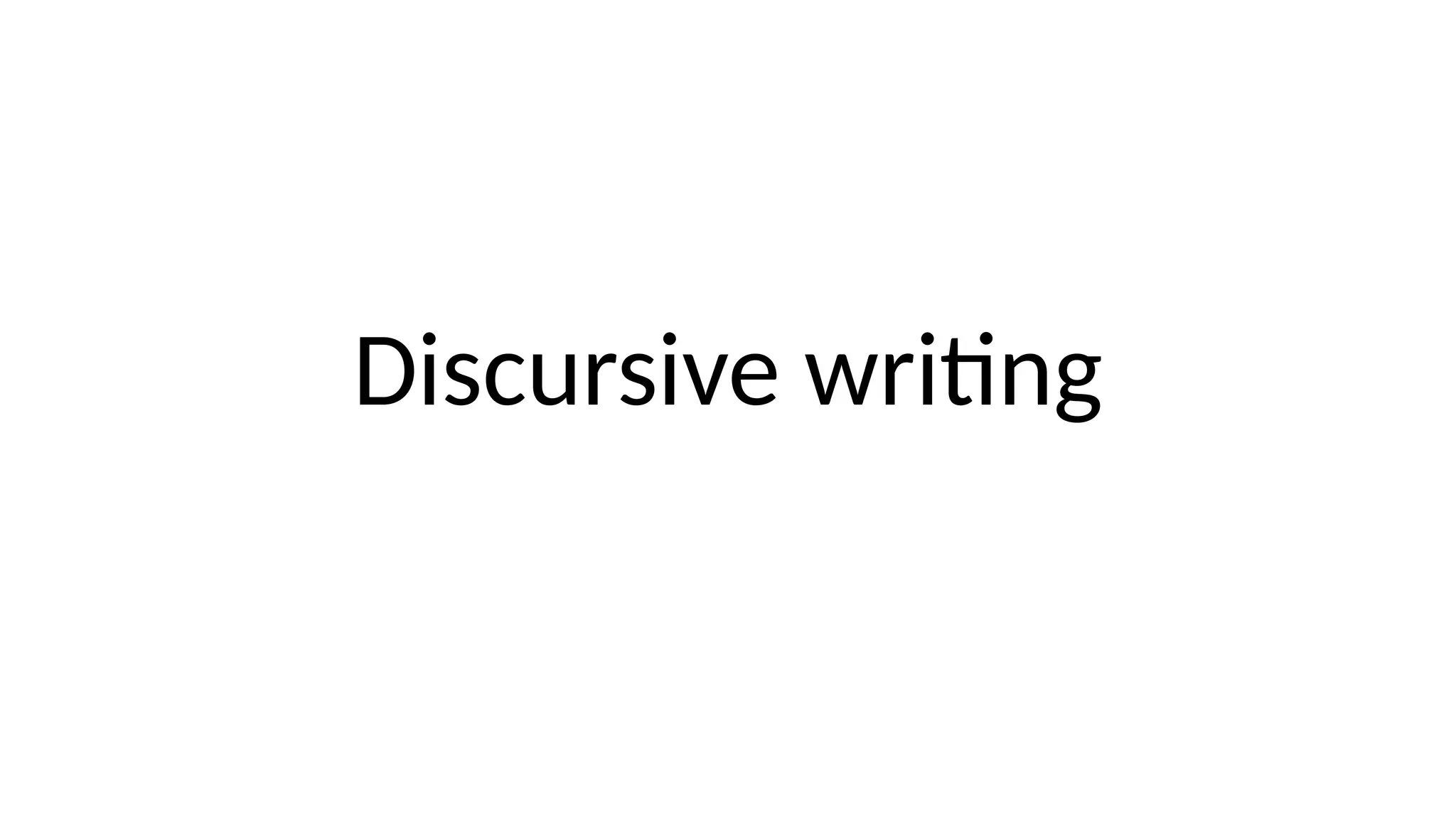 Discursive writing IGCSE 0500 English .pptx