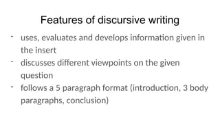 Discursive writing IGCSE 0500 English .pptx