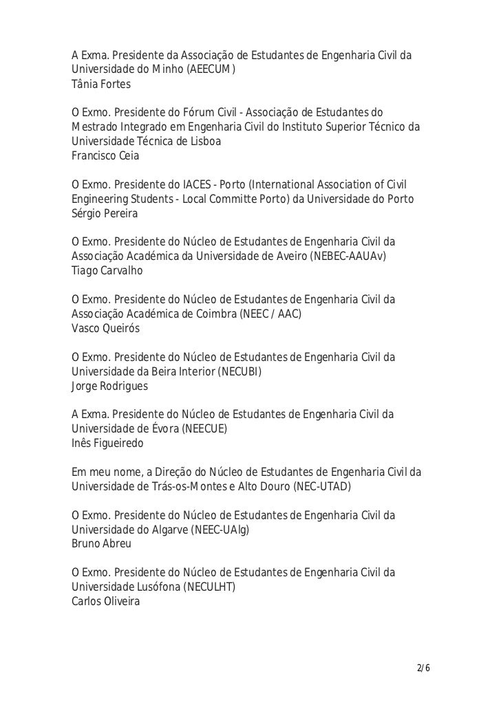 Discurso de Tomada de Posse