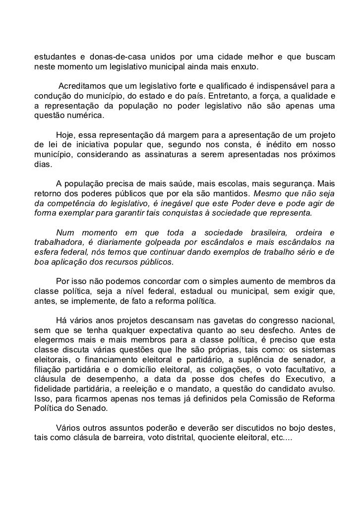 Exemplo De Discurso Politico Para Vereador – Novo Exemplo Exemplo De Discurso Politico Para Vereador – Novo Exemplo