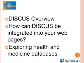 Discus dhec presentation | PPT