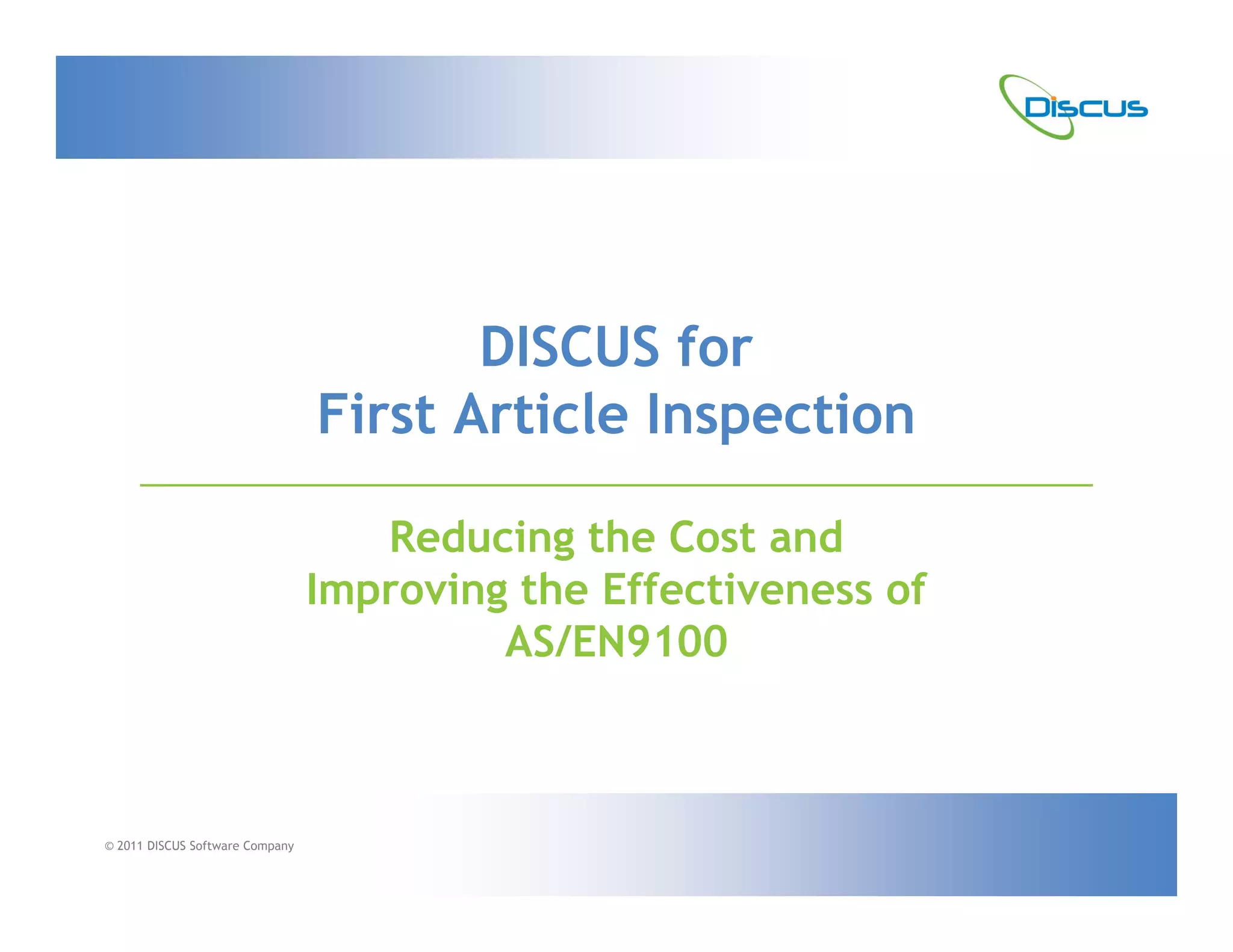 DISCUS for FAI | PDF