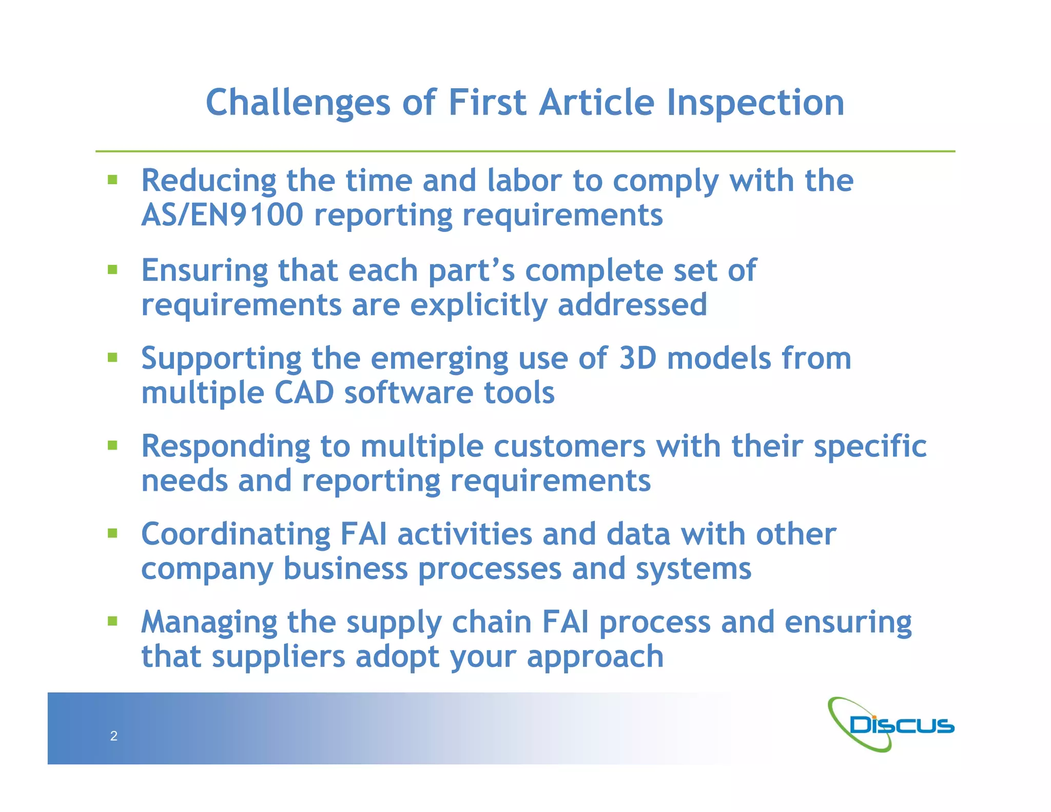 DISCUS for FAI | PDF