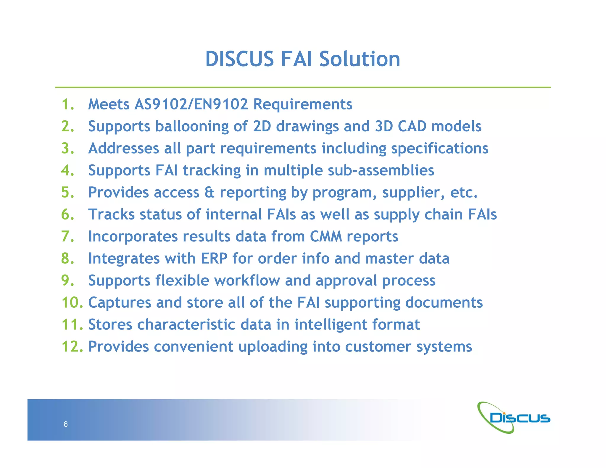 DISCUS for FAI | PDF