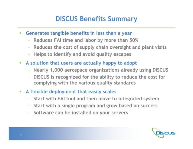 DISCUS for FAI | PDF
