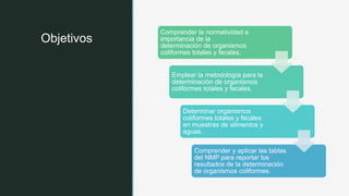 Discusión Practica 5 ORGANISMOS COLIFORMES TOTALES Y FECALES Eq5.pptx