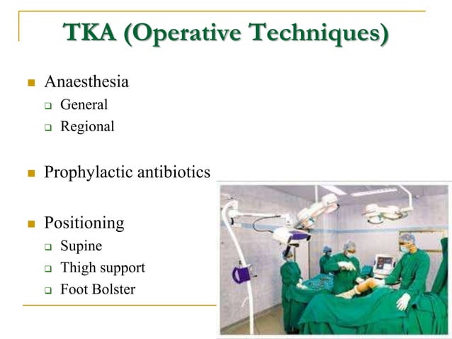 Discuss approaches to the knee and Describe in detail TKR | PPTX ...
