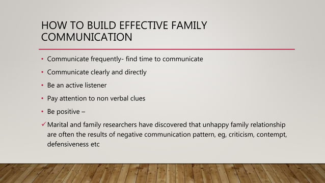 DISCUSS HOW TO IMPROVE COMMUNICATION IN THE FAMILY.pptx