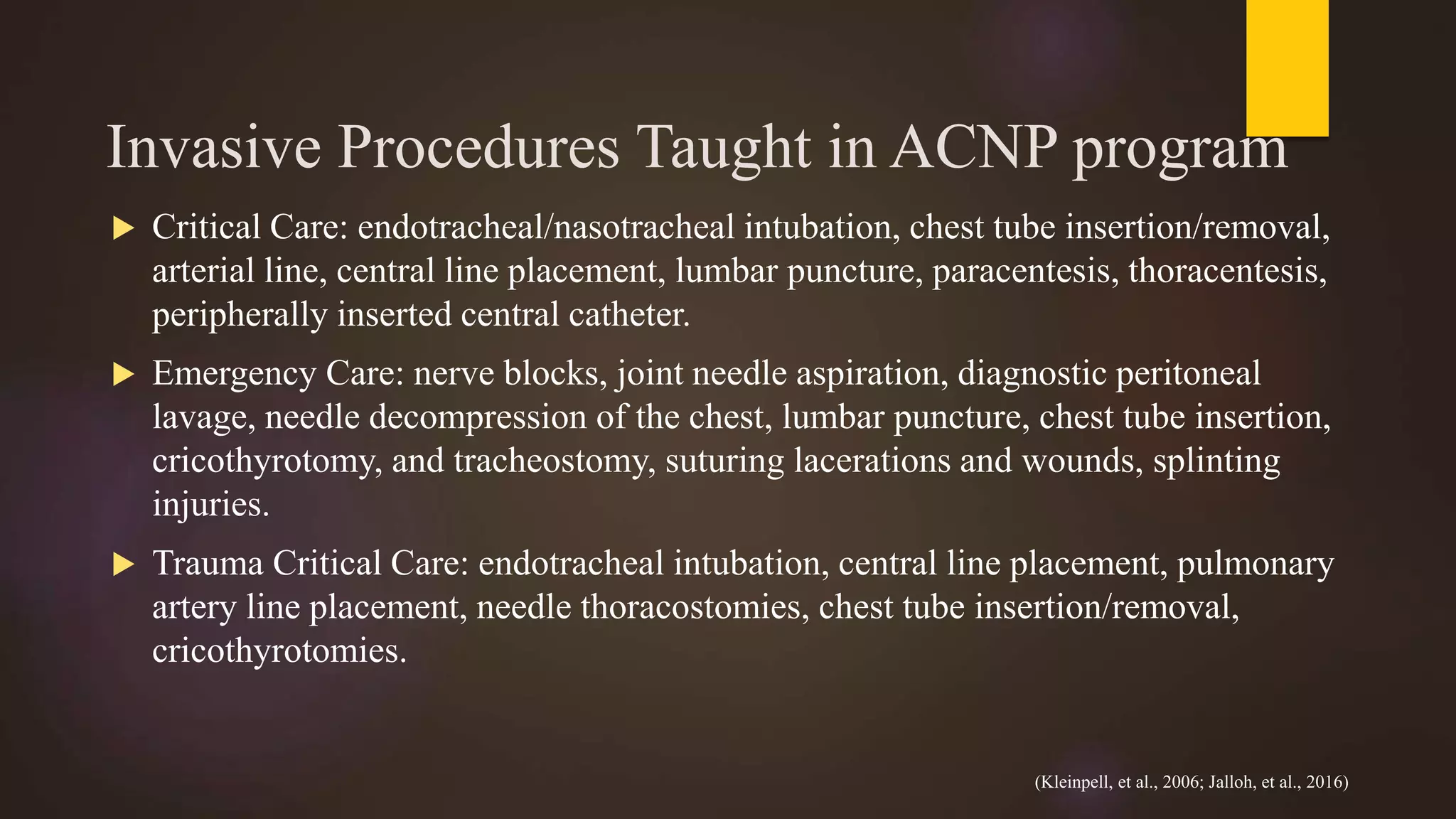 Differences between family/primary care/acute care nurse practitioners ...