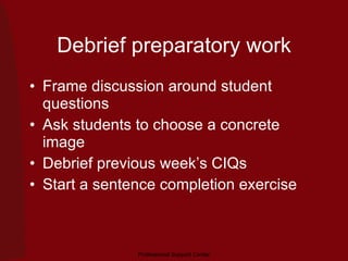 Designing Effective Class Discussions | PPT