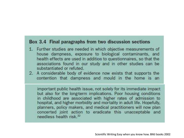 How to write a scientific research ( Discussion section) | PPTX