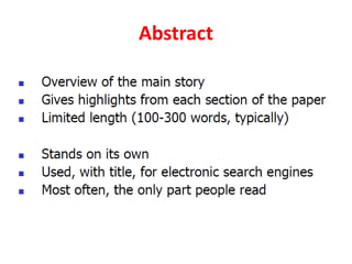 How to write a scientific research ( Discussion section) | PPTX