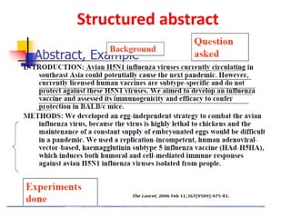 How to write a scientific research ( Discussion section) | PPTX