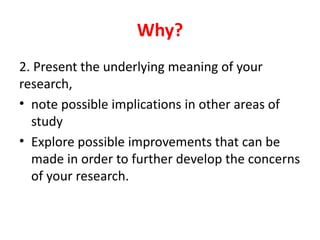 How to write a scientific research ( Discussion section) | PPTX