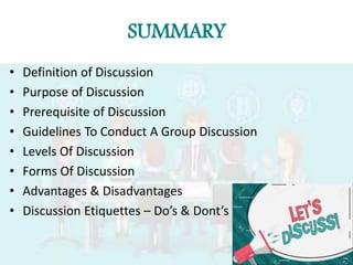 Group Discussion - Nursing Education | PPTX