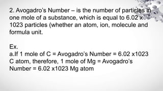 THE MOLE..learning discussion.pptx for grade 9 | PPTX