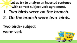 Discussion of the subject verb agreement.pptx