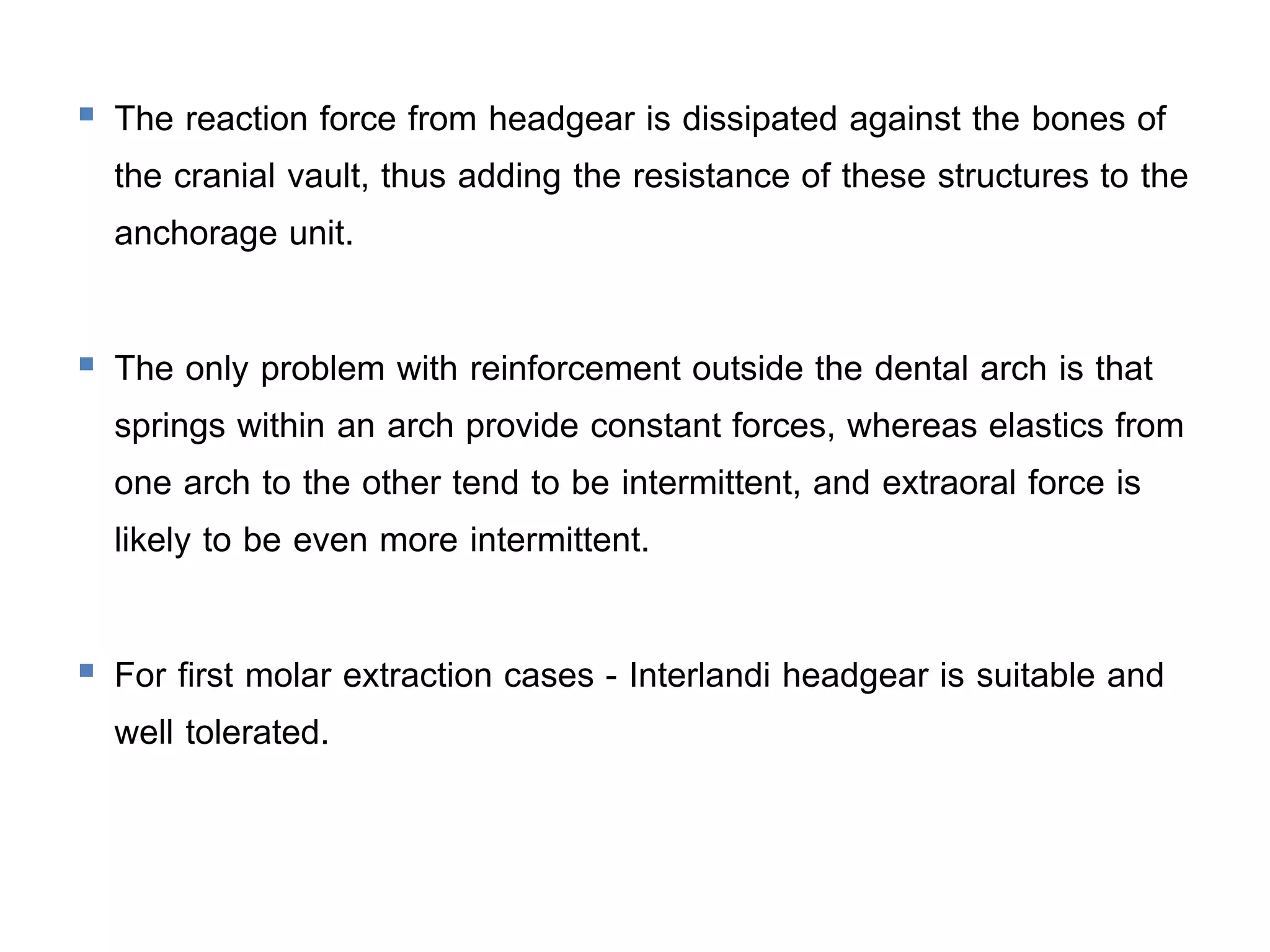 Biomechanics of Headgears | PPTX