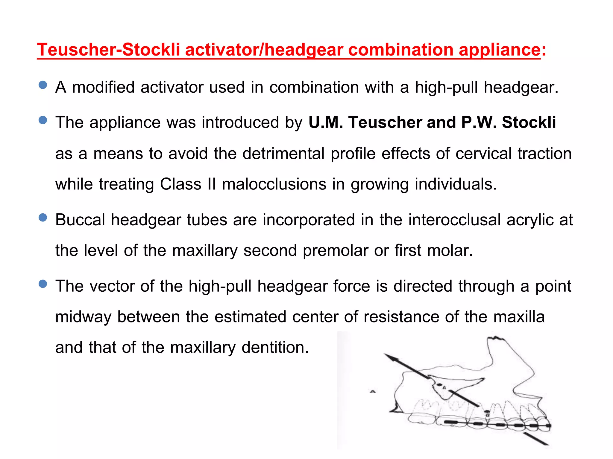 Biomechanics of Headgears | PPTX