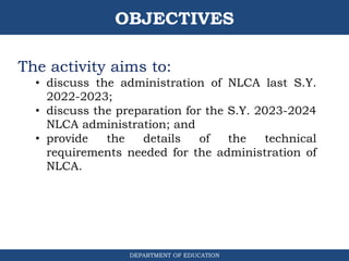 Discussion-on-the-Preparation-for-the-Pretest-and-Posttest-NLCA-for-SY ...