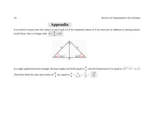 Review of Trigonometry for Calculus “Trigon” =triangle +“metry”=measurement =Trigonometry so ...
