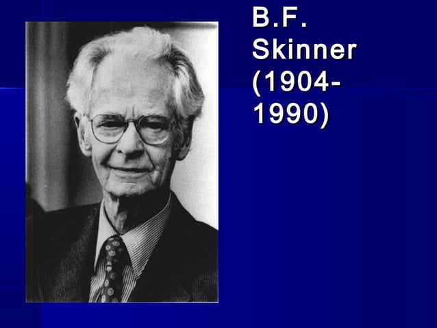 skinner behaviourism | PPT