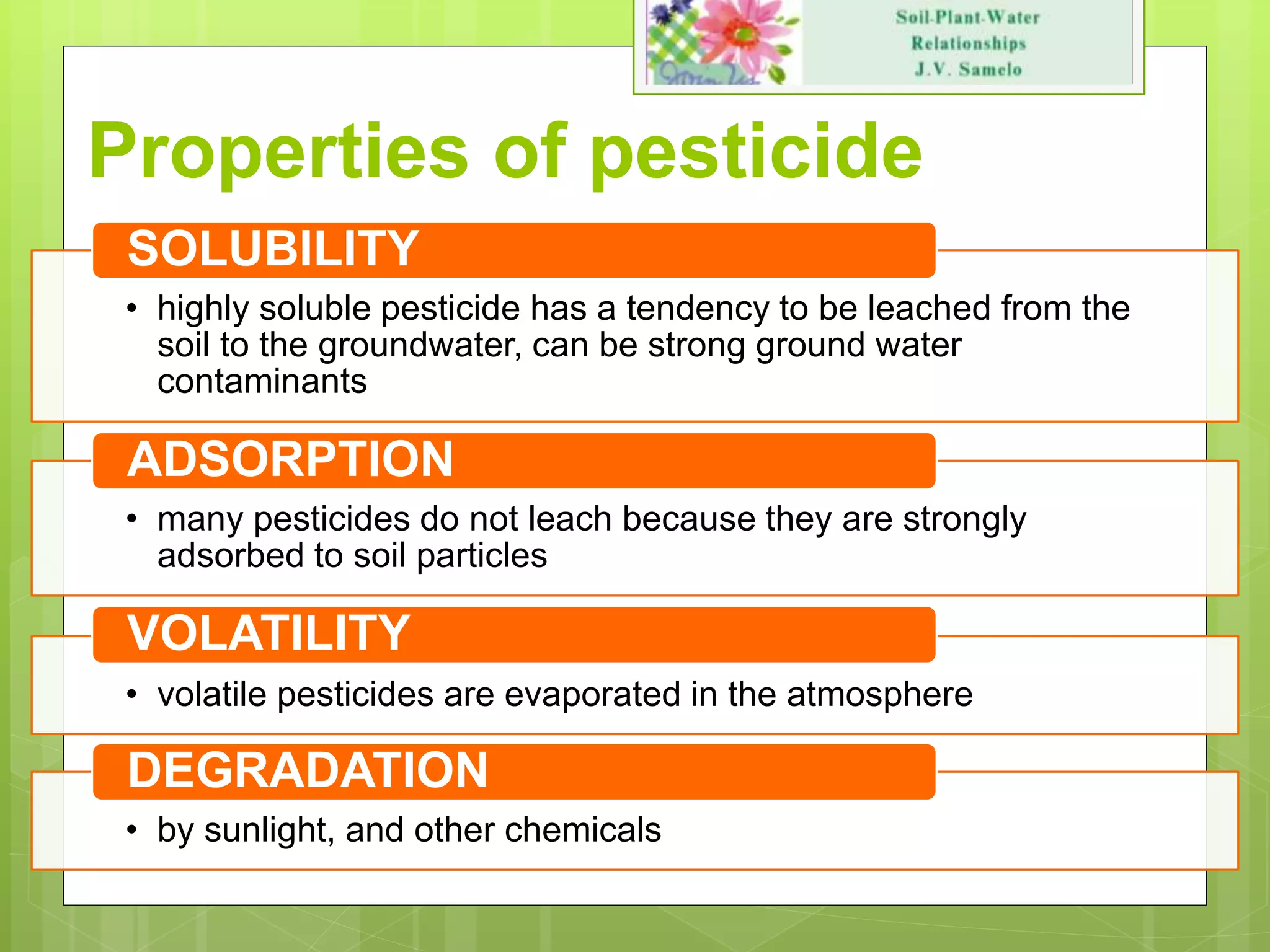 Soil- Plant- Water Relationships | PPTX