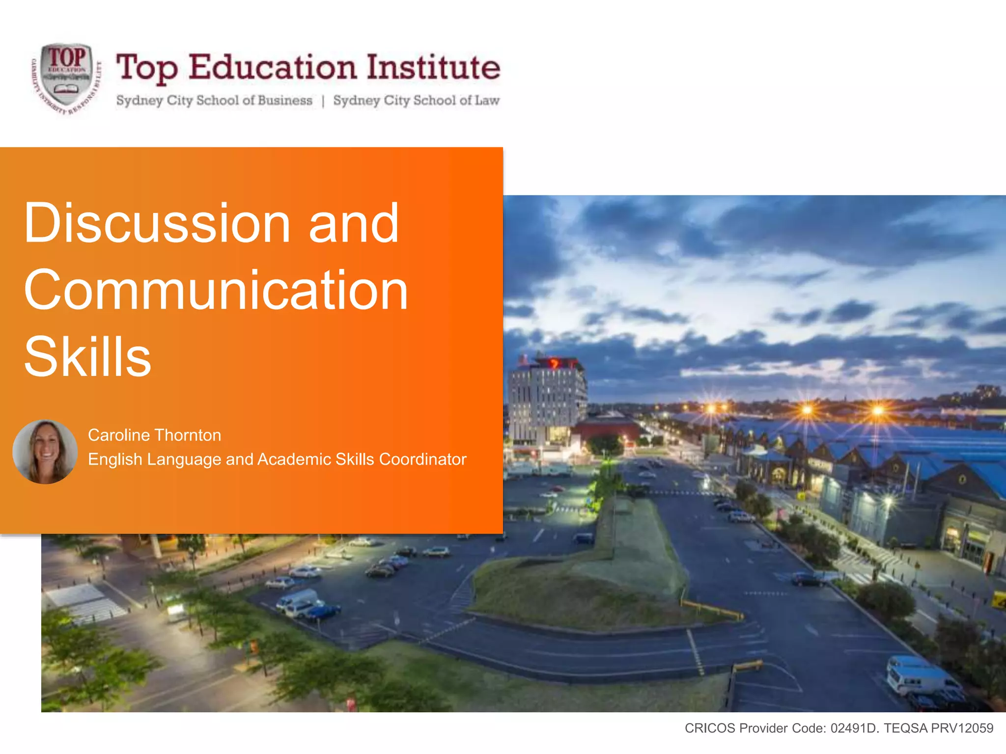 Discussion and Communication Skills PPT.ppsx