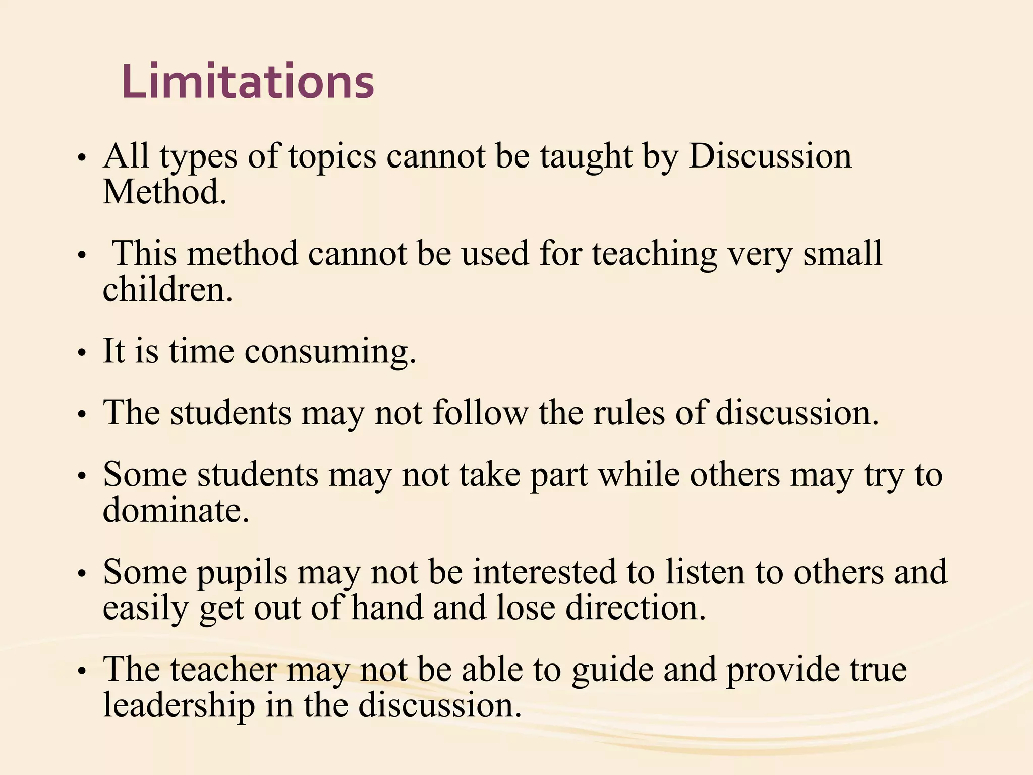 Discussion as a technique for teaching Environmental Education | PPTX